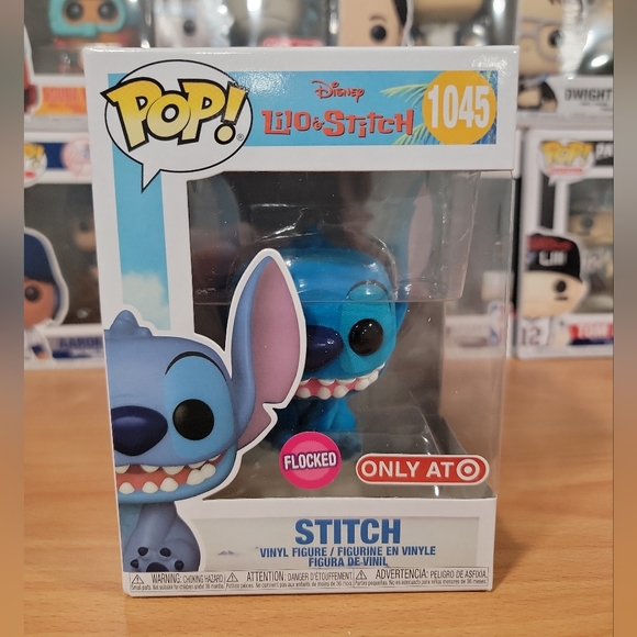 Funko | Accents | Funko Pop Disney Lilo Stitch Smiling Stitch Flocked ...